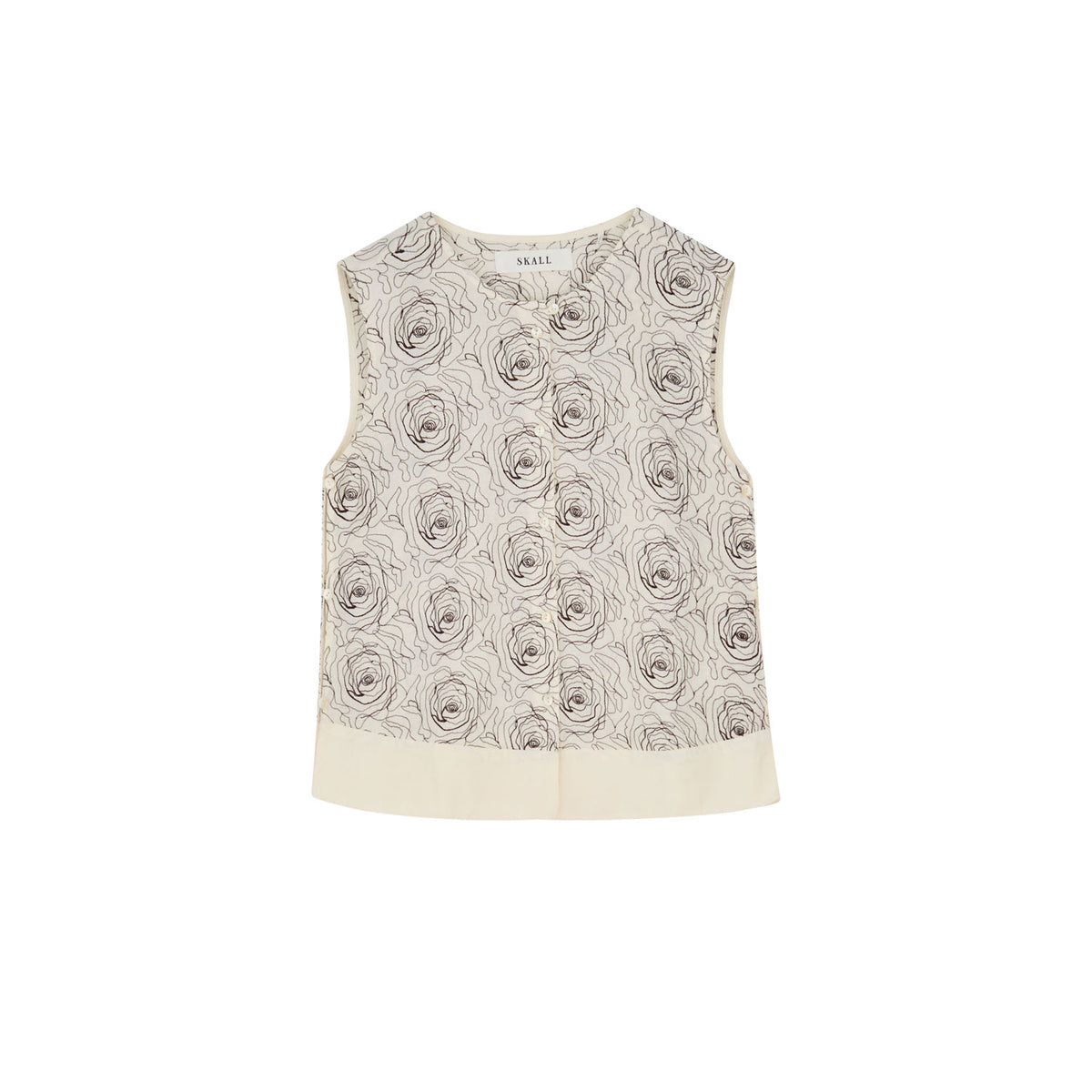 Skall Studio MOLLIE TOP, Ecru – Beamhill